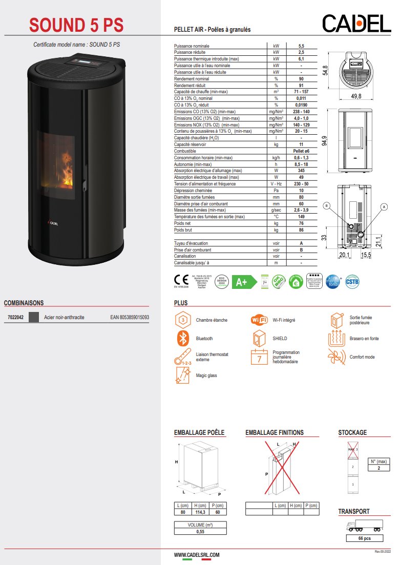 CADEL Sound 5 ou 7 :: mczgroup.eu